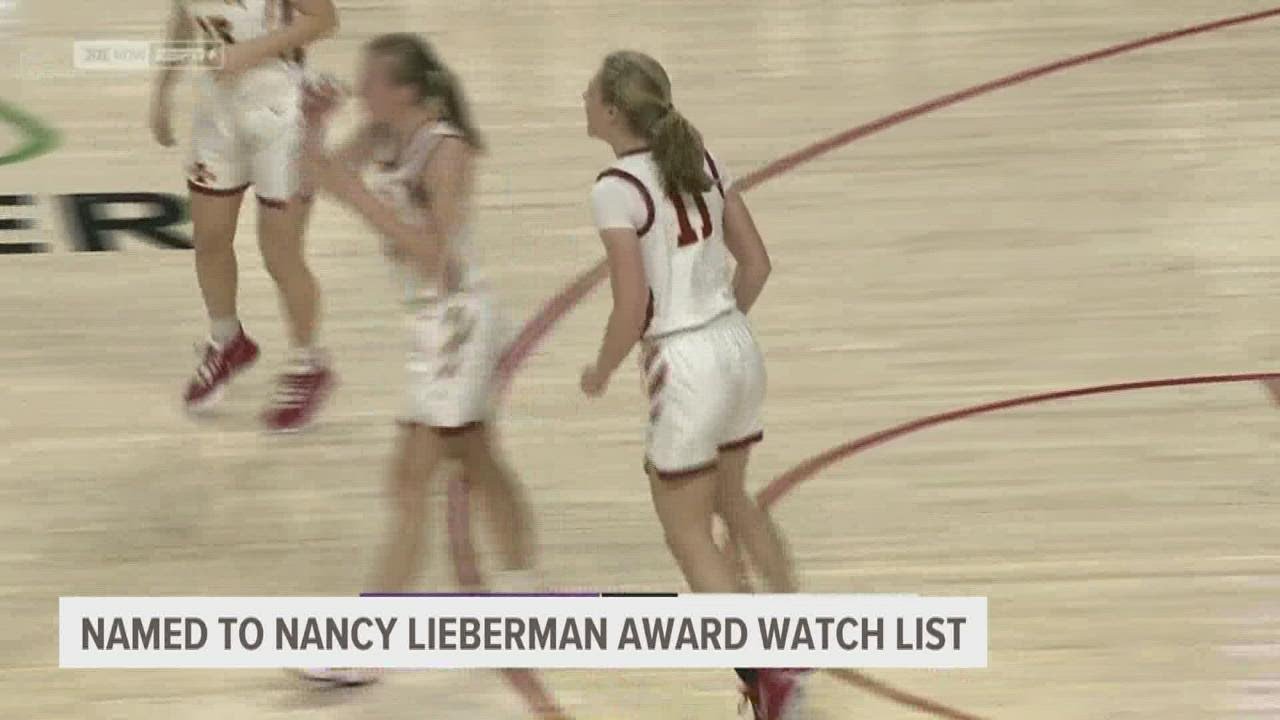 Iowa State's Emily Ryan named to Lieberman Award watch list - YouTube