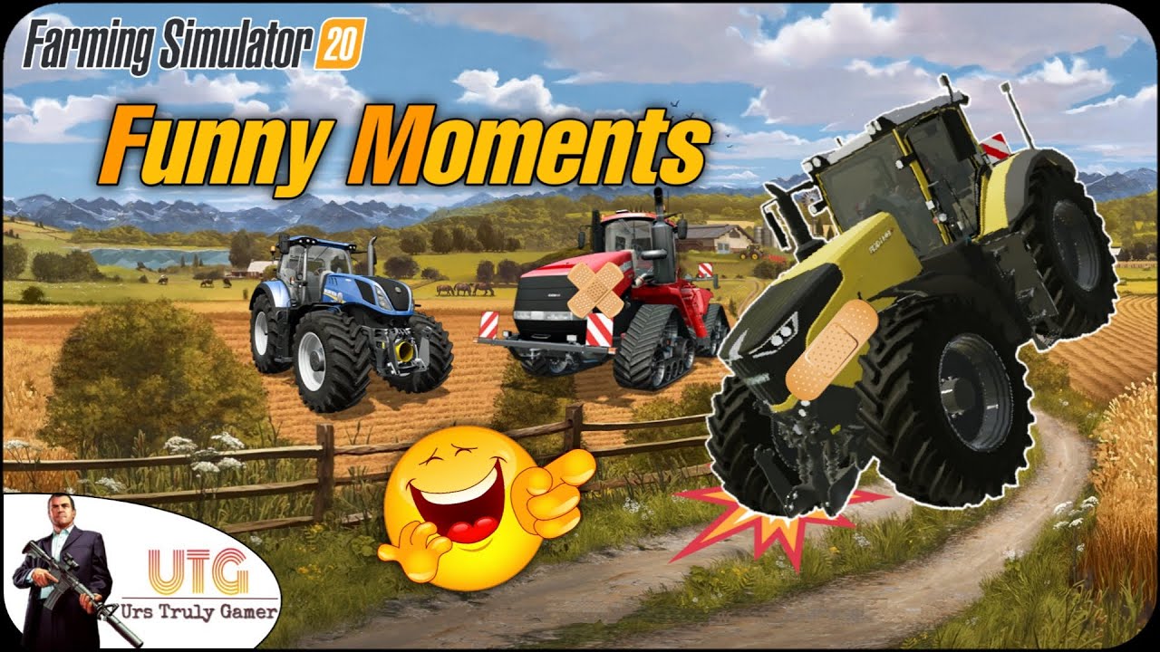 Farming Simulator 20 | Funny Moments #2 (Over Speed Fails) - YouTube