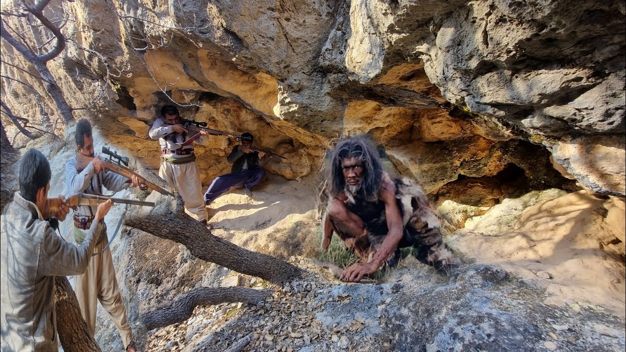 Fight to the death; Muhammad hunts down a cannibal cave dweller - YouTube