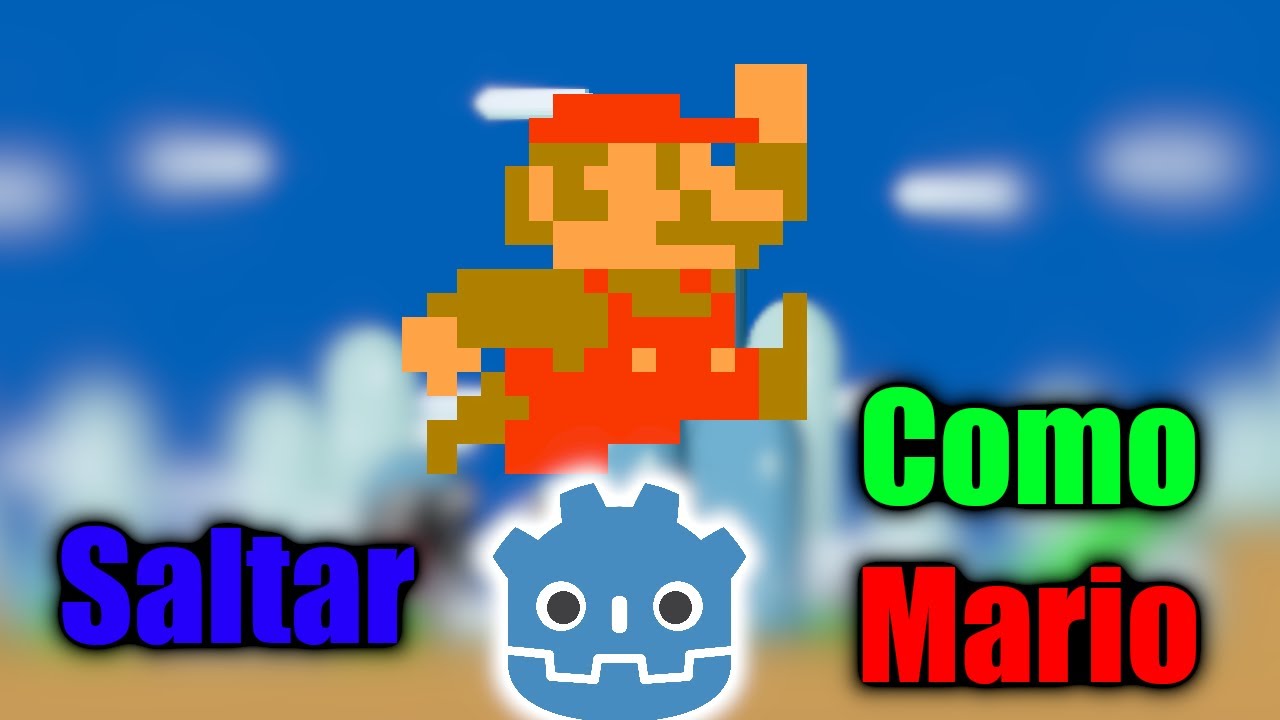 COMO SALTAR COMO MARIO I Godot Tutorial - YouTube
