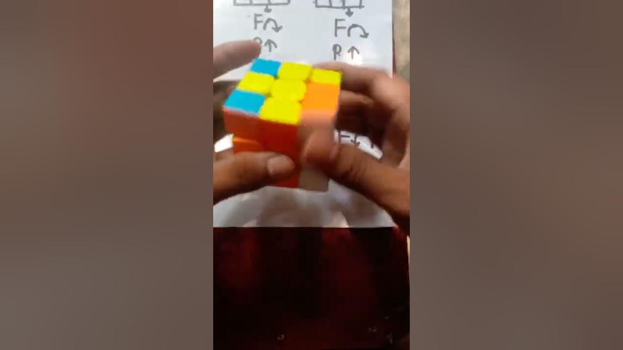 how to solve 3x3 Rubik's cube by formula with part5se #garena - YouTube