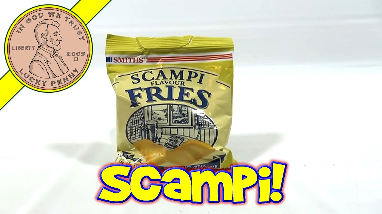 Smith's Scampi Flavour Fries - Cereal Snack Scampi & Lemon Flavor - UK ...