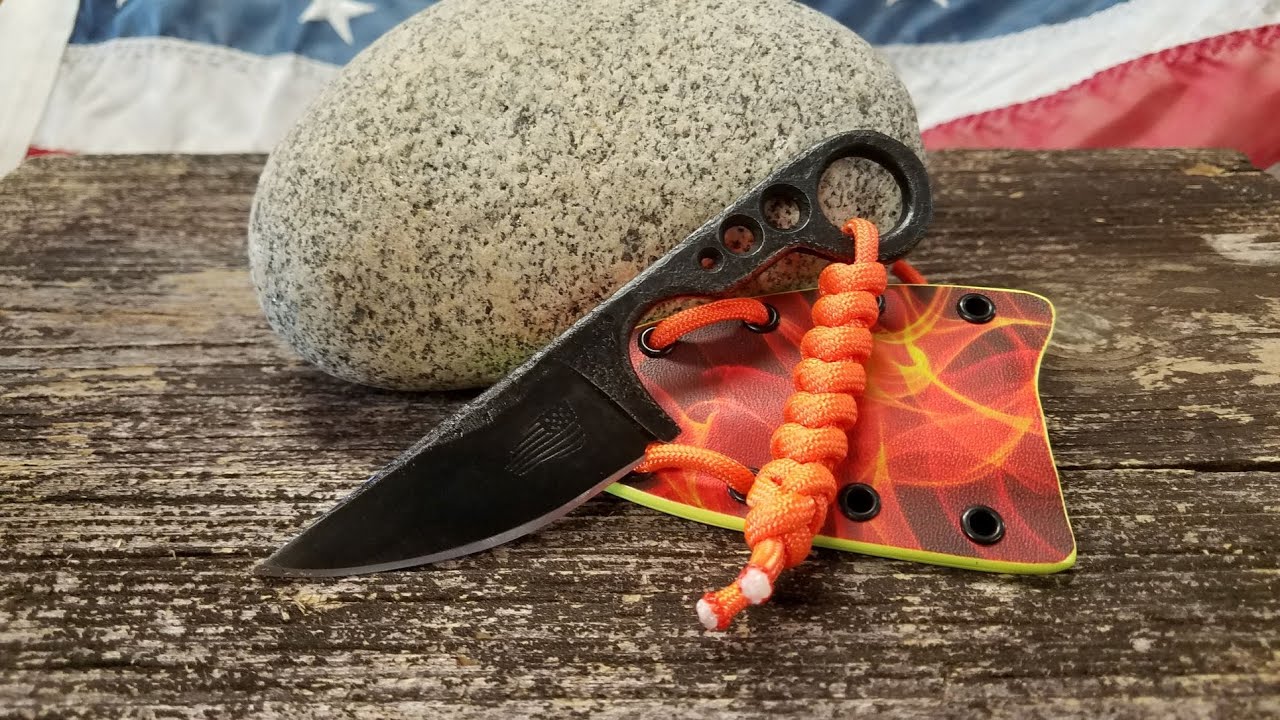 Making a Knife Out of a Coil Spring - YouTube