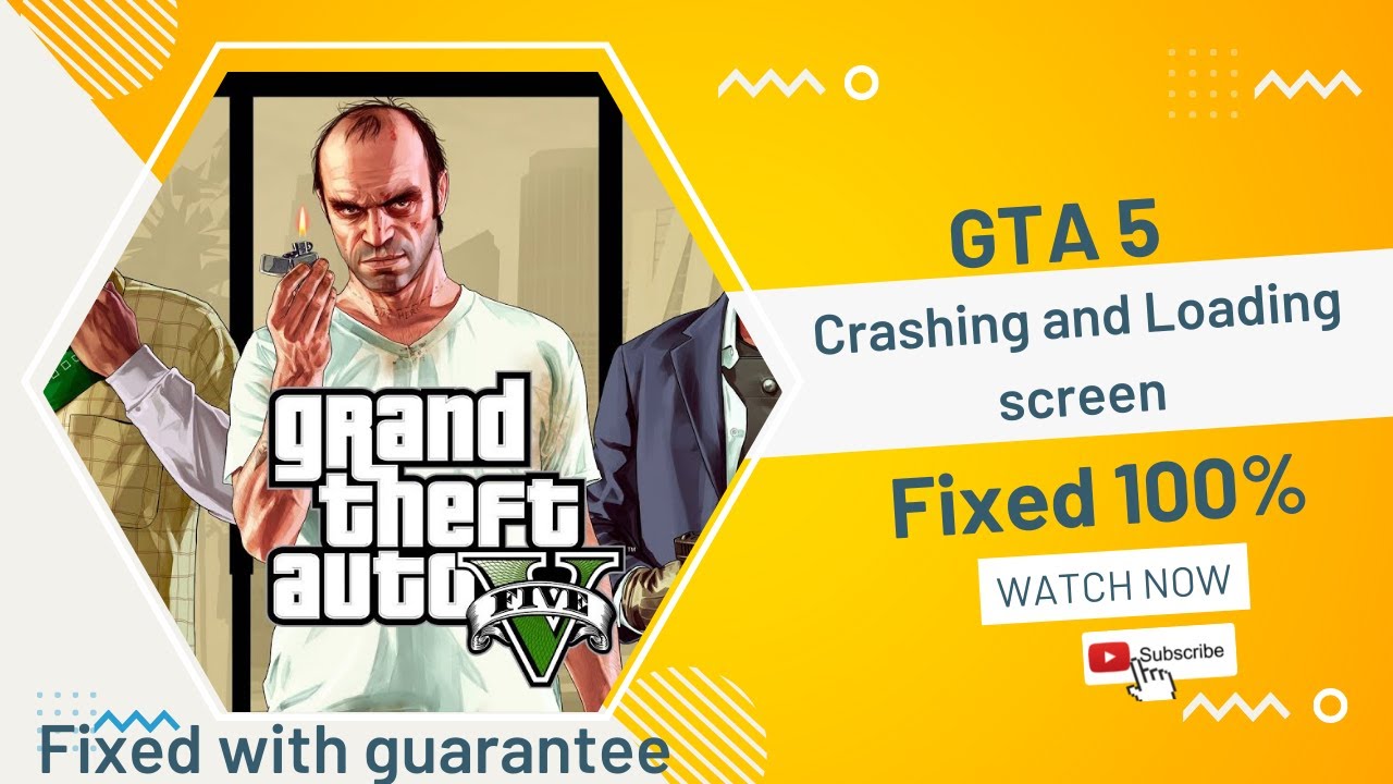 How to Fix GTA 5 Crashing And Loading Screen Error | 100% Working ...