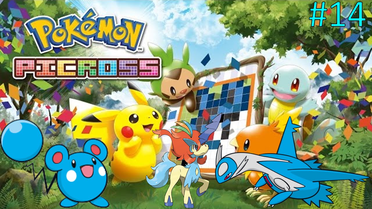 Let's Play Pokemon Picross: Part 14 - Resolving For Battle - YouTube