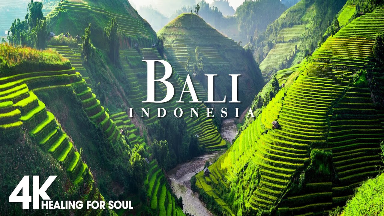 Bali 4K - Scenic Relaxation Film with Calming Cinematic Music - Amazing ...