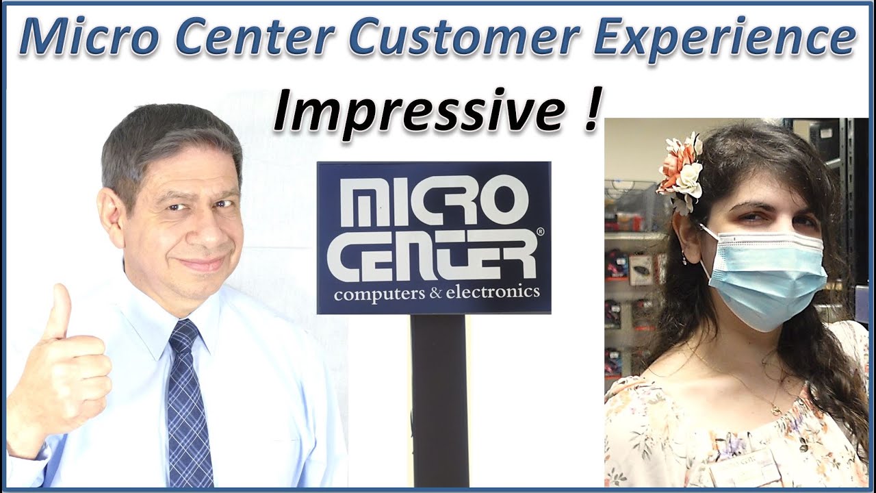 Micro Center Customer Experience & Store Walk-through - YouTube