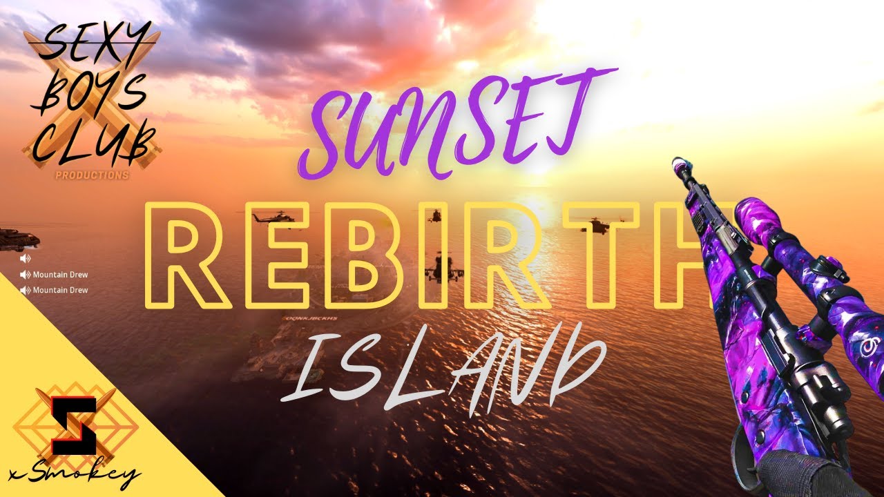 SUNSET ISLAND WITH THE VIBES ON REBIRTH #warzone #rebirthisland # ...