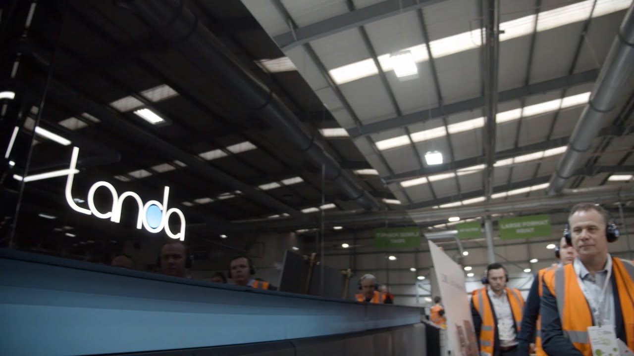 Landa S10P Nanographic Printing® Press at Bluetree Group - February ...