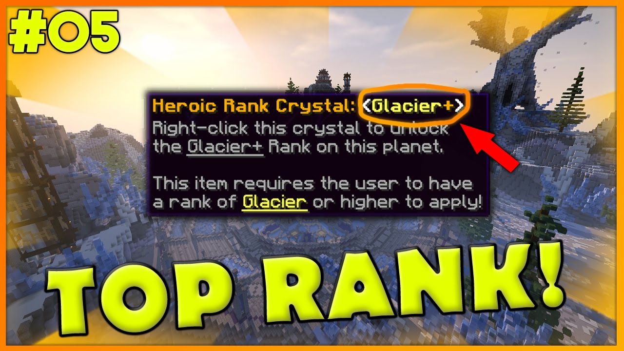 UNLOCKING NEW TOP RANK!!! CosmicPvP ICE Planet FACTIONS Season 4 #5 ...