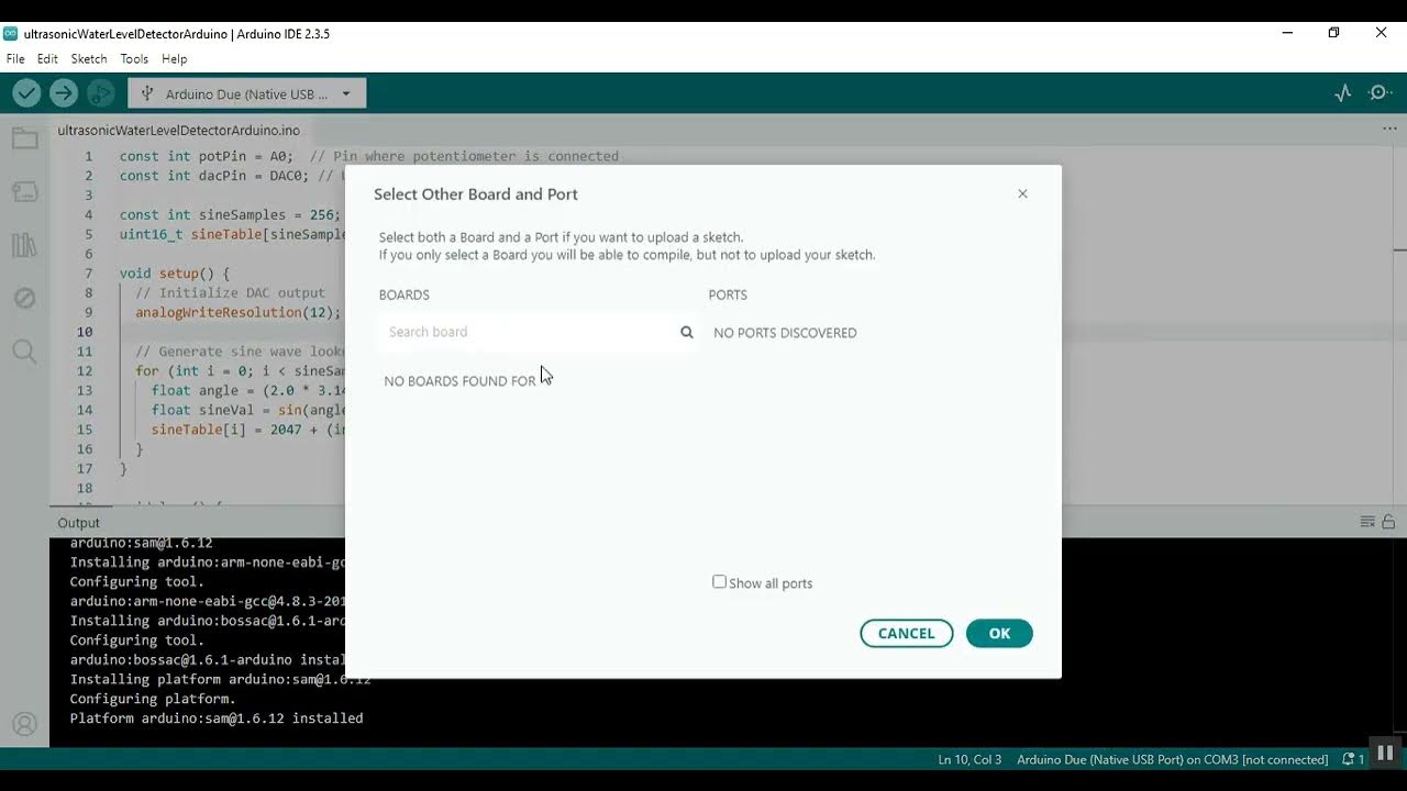 arduino due - YouTube
