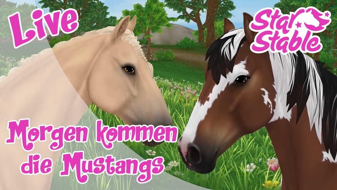 Star Stable [SSO] Live - Morgen kommen die neuen Mustangs ins Spiel ...