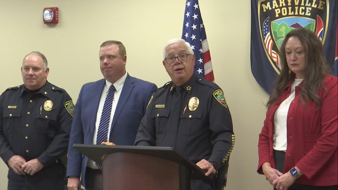 Maryville PD, Blount Co. DA cold case presser 11/8 - YouTube