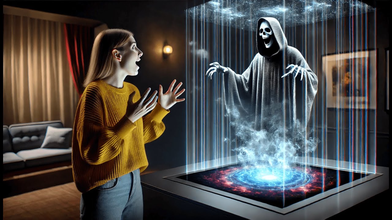 👻 Missyou 3D Hologram Fan, 52cm 3D Hologram Projector | Best Spooky ...