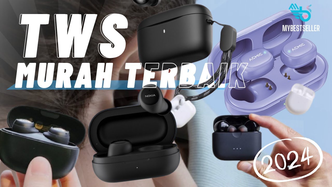 5 Rekomendasi TWS Murah TERBAIK Akhir Tahun ! Batrey Awet Harga Murah ...