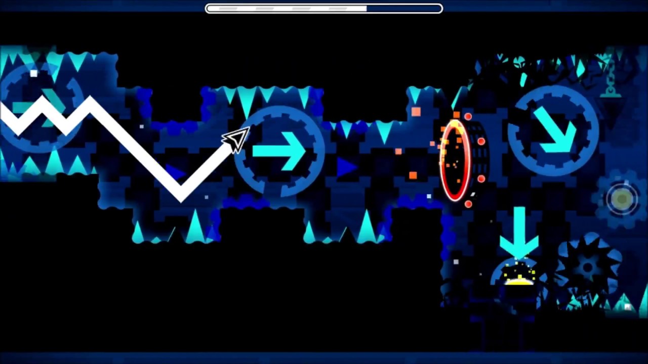 Blue Hell (Easy Demon) by LaZye | Geometry Dash - YouTube