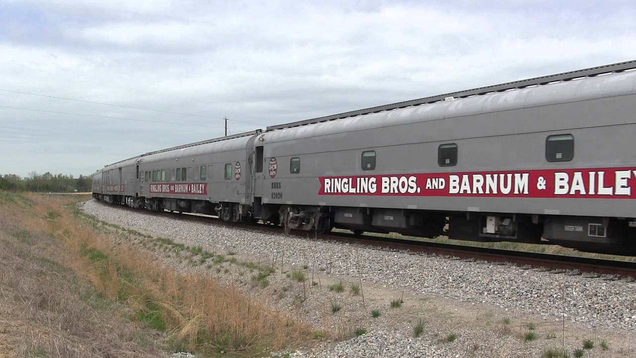 History made!! RBBX Circus train traverses the new Amtrak Connection ...