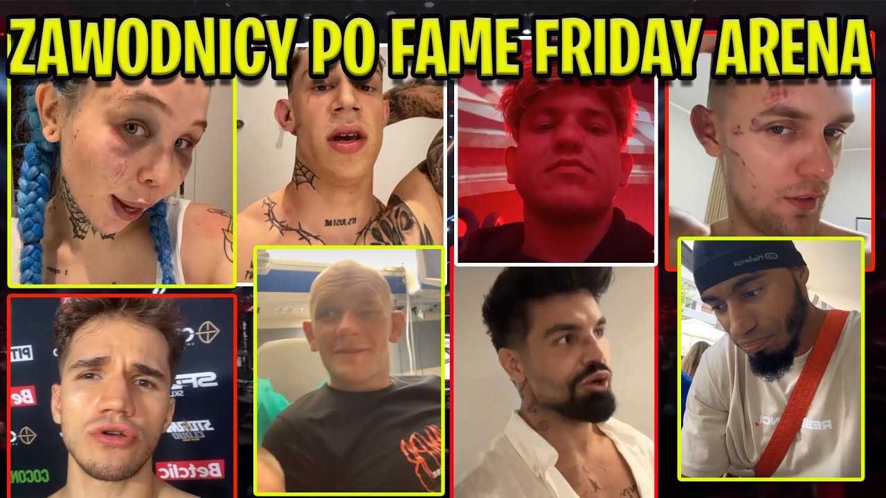 ZAWODNICY PO FAME FRIDAY ARENA I - YouTube