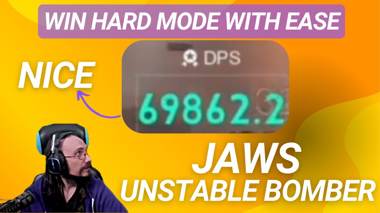 One Human Jaws Build - Winning Hard Mode With Ease - YouTube