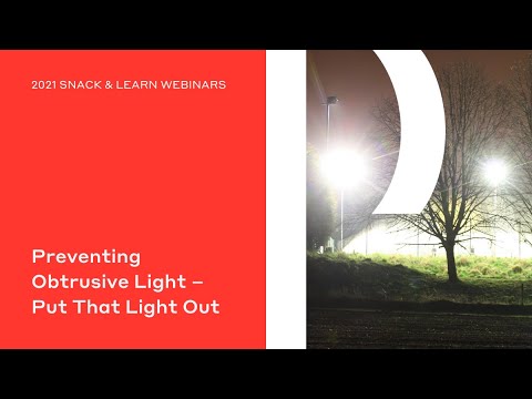 Preventing Obtrusive Light – Put That Light Out - YouTube