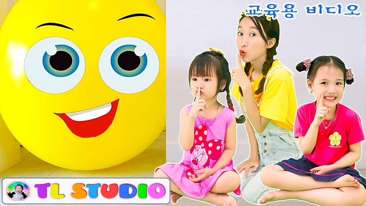 Suri plays hide and seek around house with colorful balloon 🌞 Amazing ...