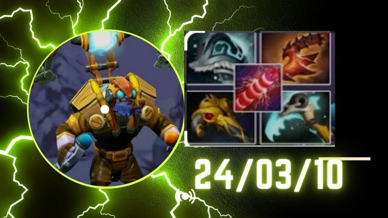 Dota 2 Tinker gameplay 23 03 10 patch 7 33c - YouTube