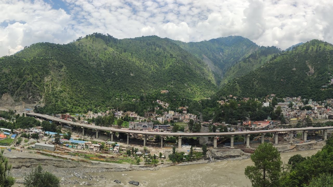 Aerial View of Ramban Flyover - YouTube