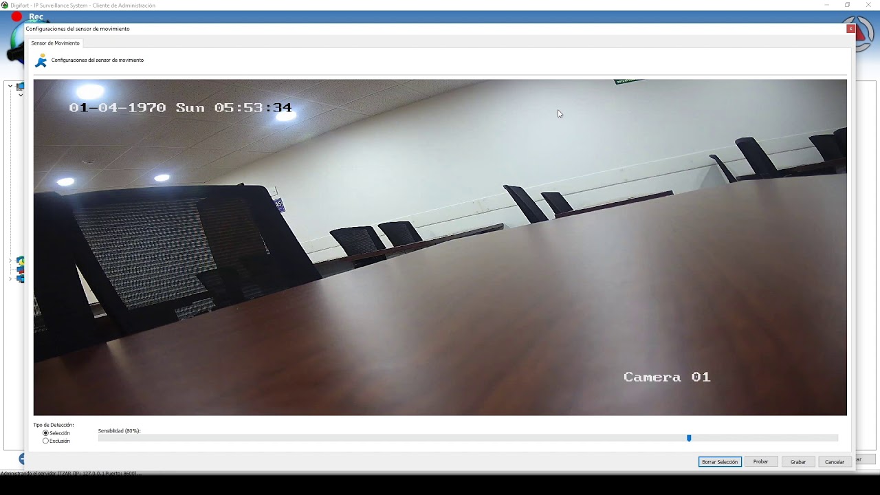 Digifort. Detección de Movimiento en Digifort - YouTube