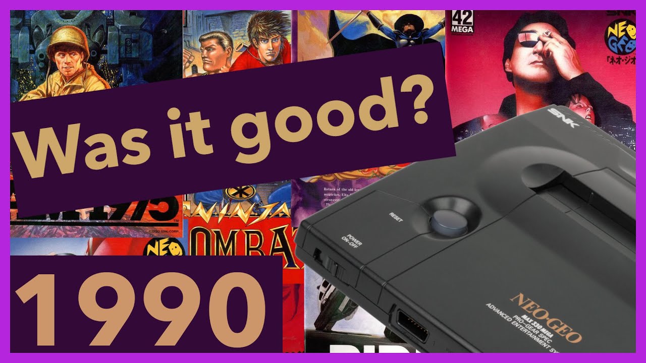 The Neo Geo in 1990 - YouTube