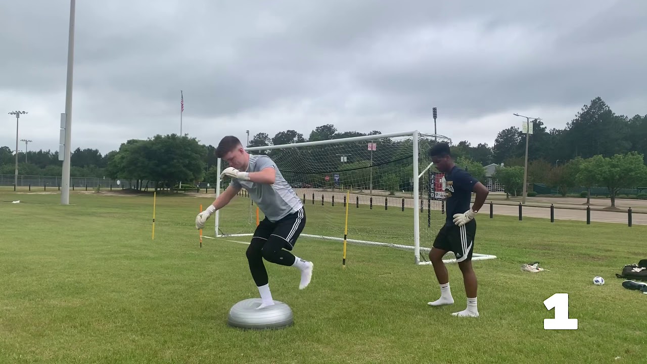Goalkeeper Training Balance/Handling ‼️⚖️ - YouTube