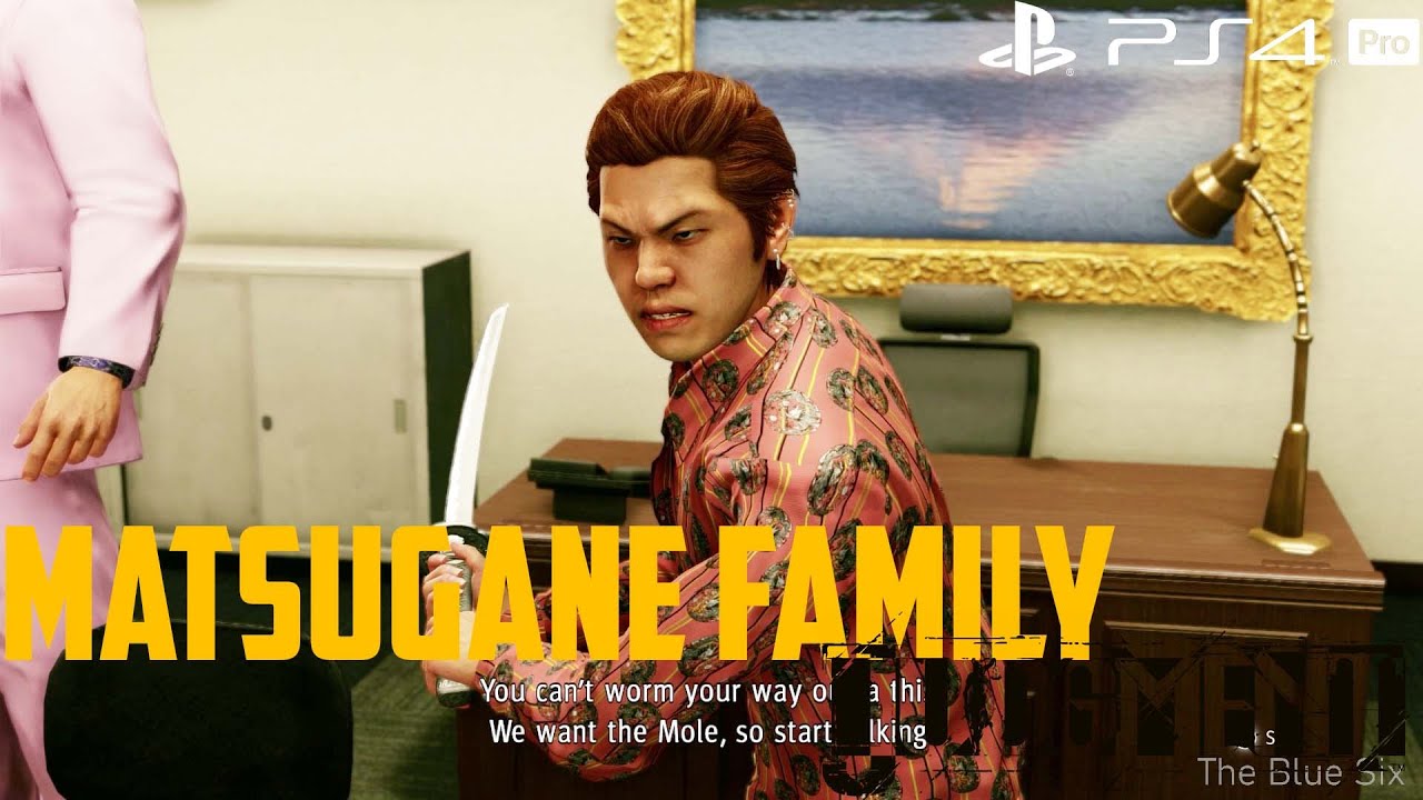 Judgment - Matsugane Family Boss Fight [PS4 Pro] - YouTube