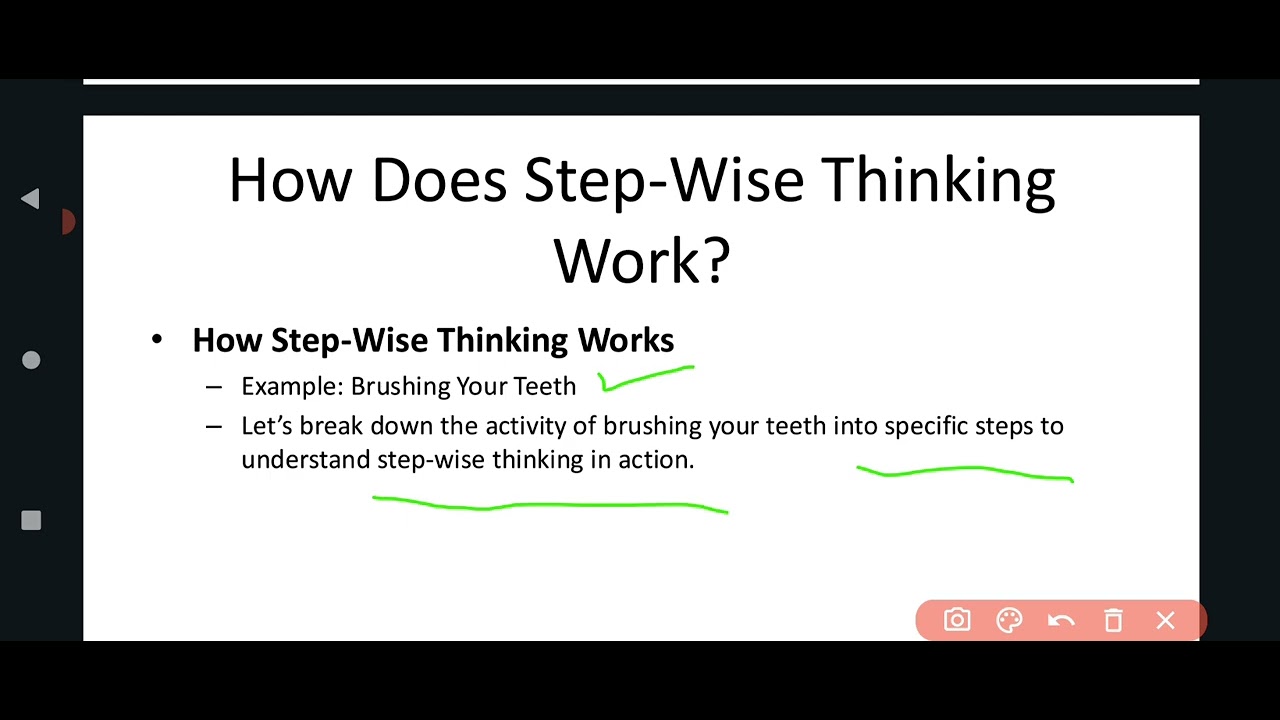 Step-wise Thinking - YouTube