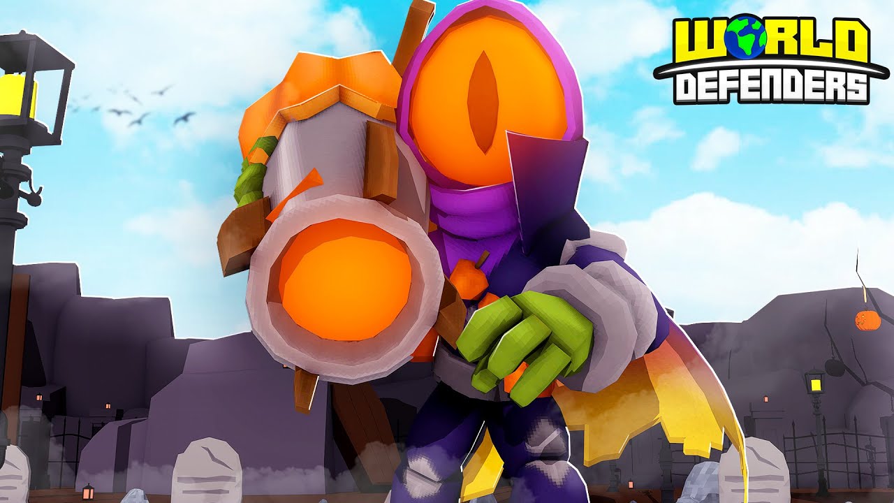 THE GIANT CYCLOPS TOWER IS HERE! - Roblox World Defenders! - YouTube