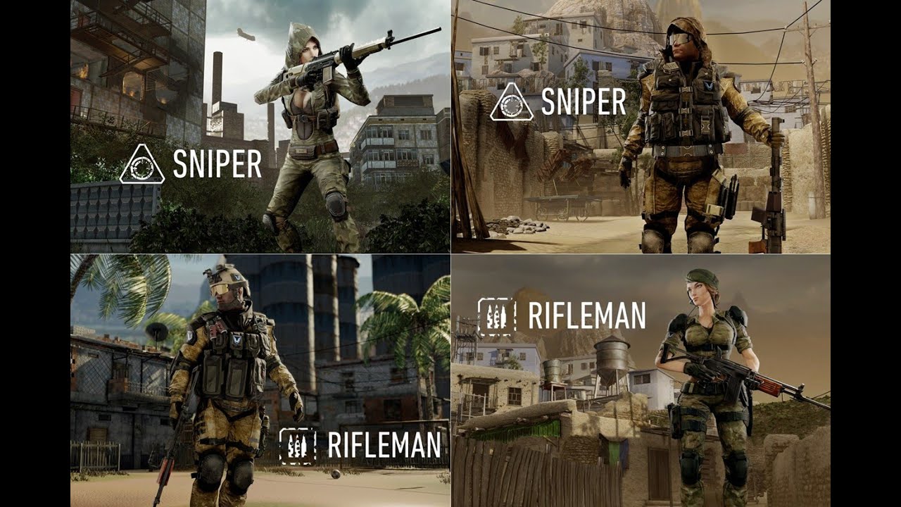 Collage all classes on the map Construction - BlueQQ - Warface EU - YouTube