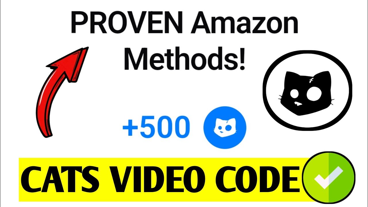 PROVEN Amazon Methods! Cats Video Code | Cats youtube video code | 22 october cats video code ...