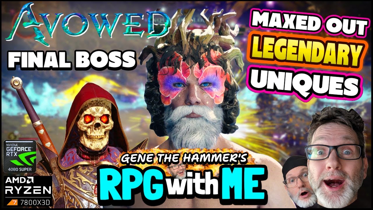 🔥FINAL BOSS vs MAXED OUT LEGENDARY MELEE LOADOUT🔥AVOWED #avowed #rpg # ...