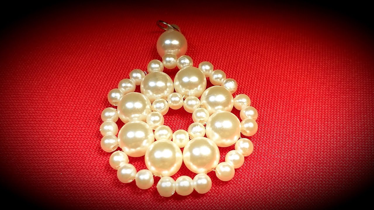 Hermoso Dije de Perlas...Clase #545!!! - YouTube
