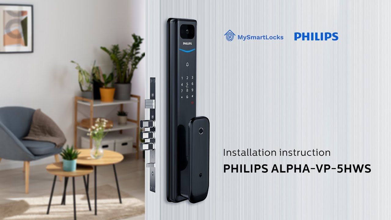 Installation Instructions MySmartLocks Philips Alpha VP-5HWS - YouTube