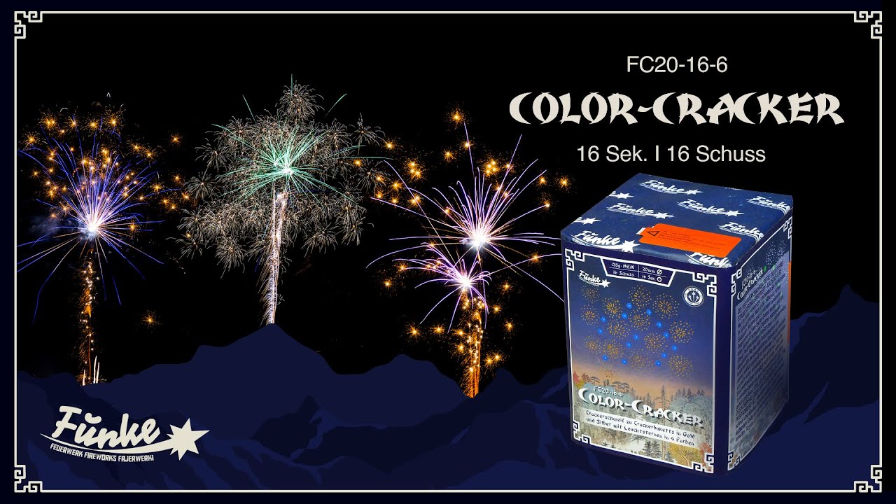 "Color Cracker" - Cakebox 16Sh 20mm [Batch 2020] - YouTube