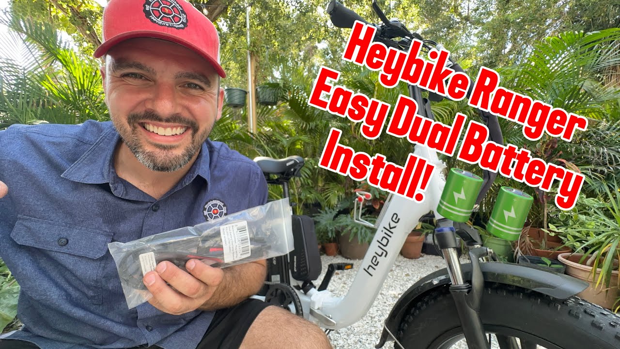 Heybike | Ranger | Plug and Play Dual Battery Installation installing ...