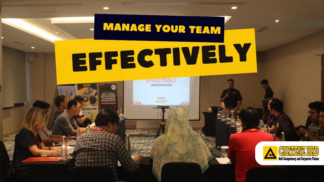 MANAGE YOUR TEAM EFFECTIVELY PT. HOLLAND COLOURS ASIA (INHOUSE TRAINING ...