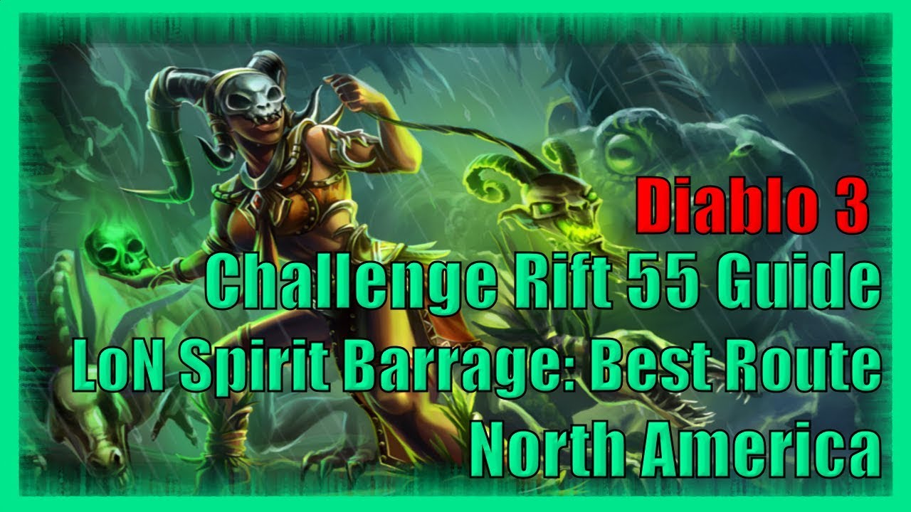 Diablo 3 Challenge Rift 55 NA Guide (D3 Guide) Best Route - YouTube