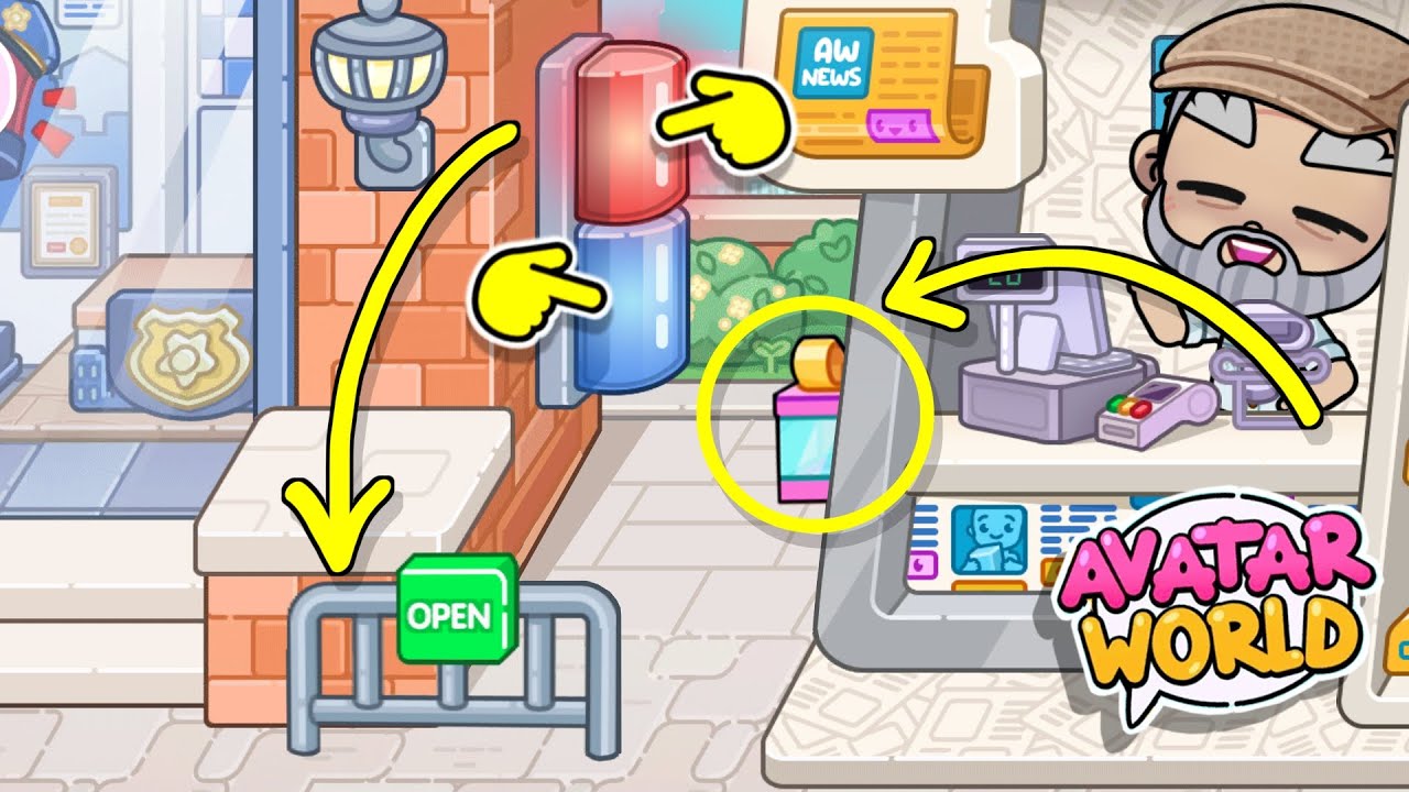 FOUND A SECRET BEHIND THE WALL! / CANDY LOVE / AVATAR WORLD - YouTube
