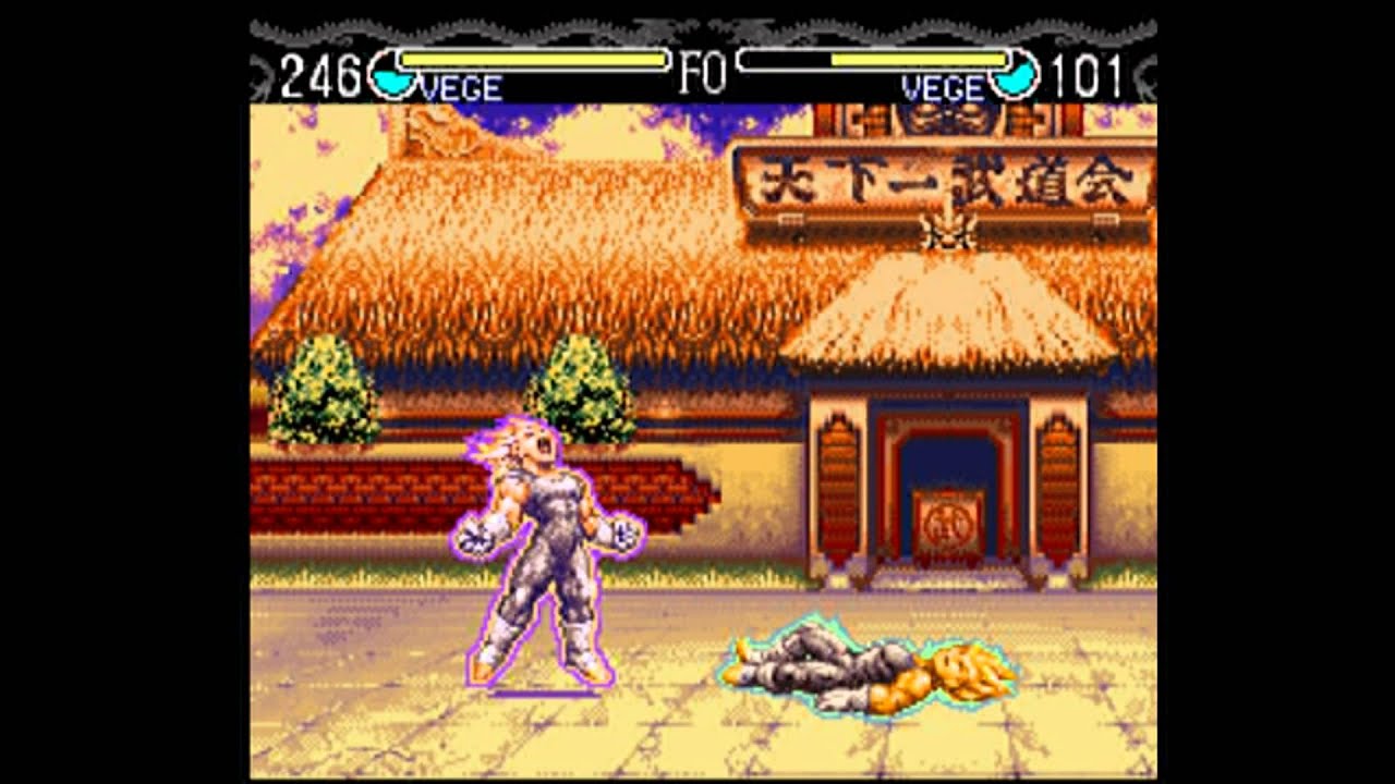 DRAGON BALL Z HYPER DIMENSION - SNES - VEGETA VS VEGETA - YouTube