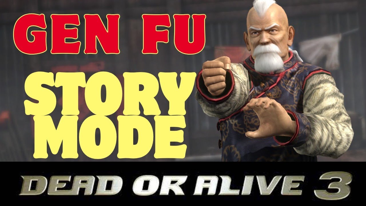 Dead Or Alive 3 (Xbox One X) GEN FU Gameplay - Story & Ending [4K 60FPS ...