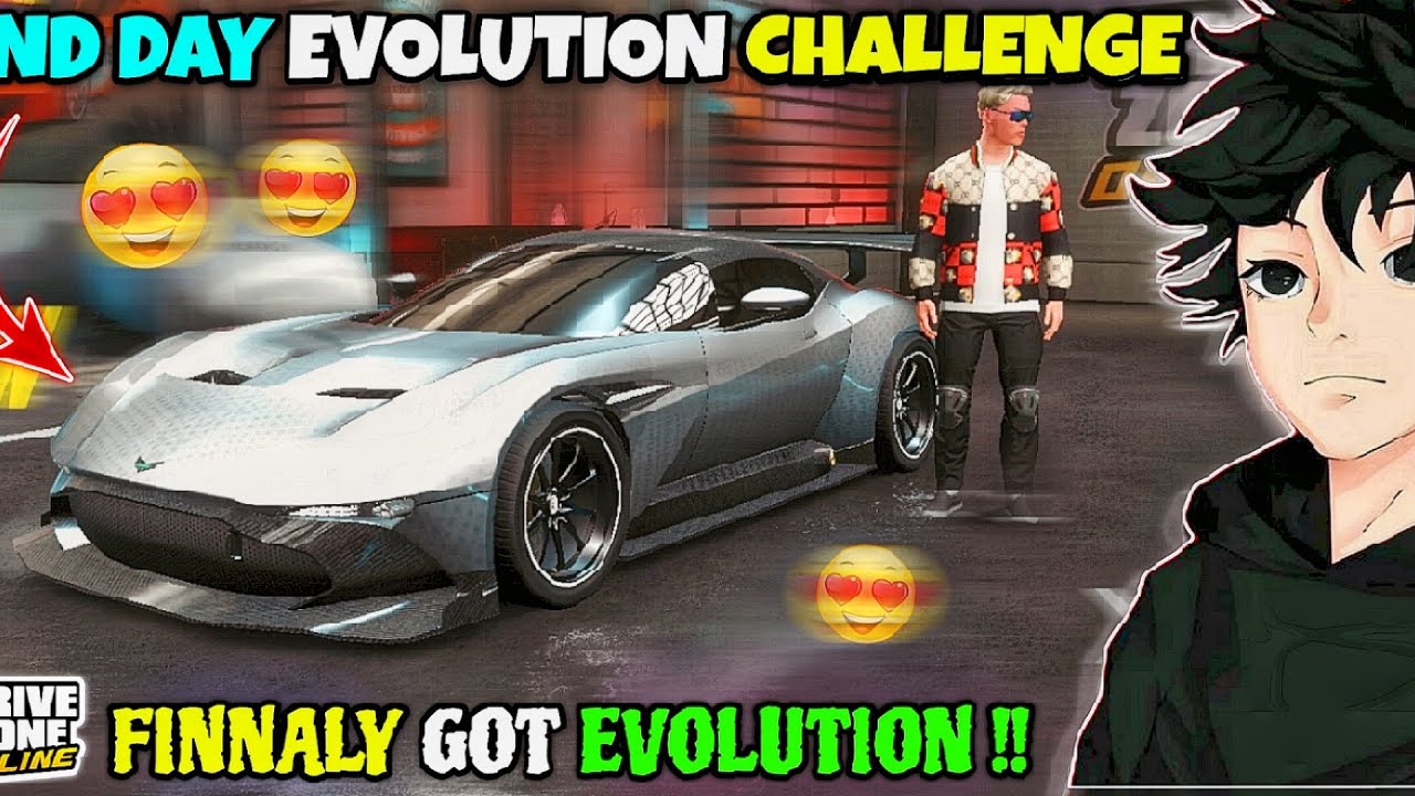 😇 Day End OF Evolution Challenge In Drive Zone Online || Get Evolution ...