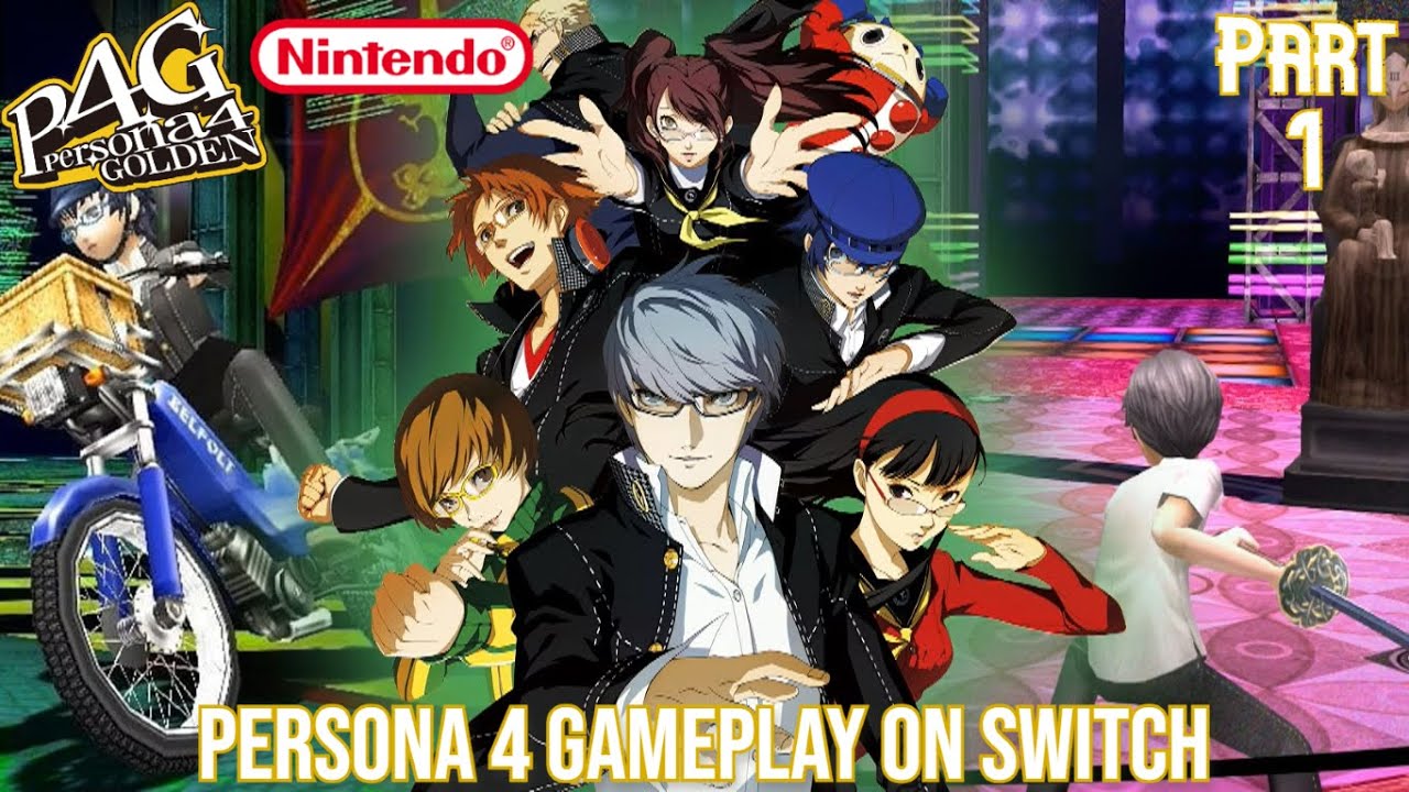 Persona 4 Golden (English) Gameplay - Nintendo Switch (Full game ...