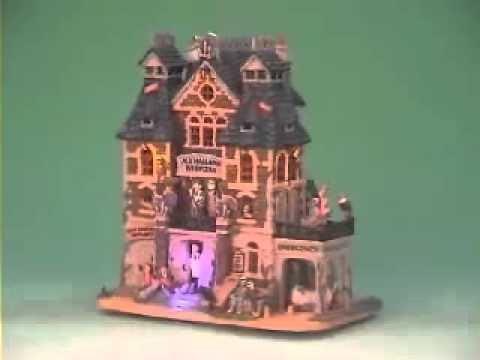 Lemax All Hallows Hospital - YouTube