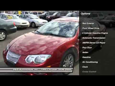 1999 Chrysler 300M Base Croydon PA 19021 - YouTube