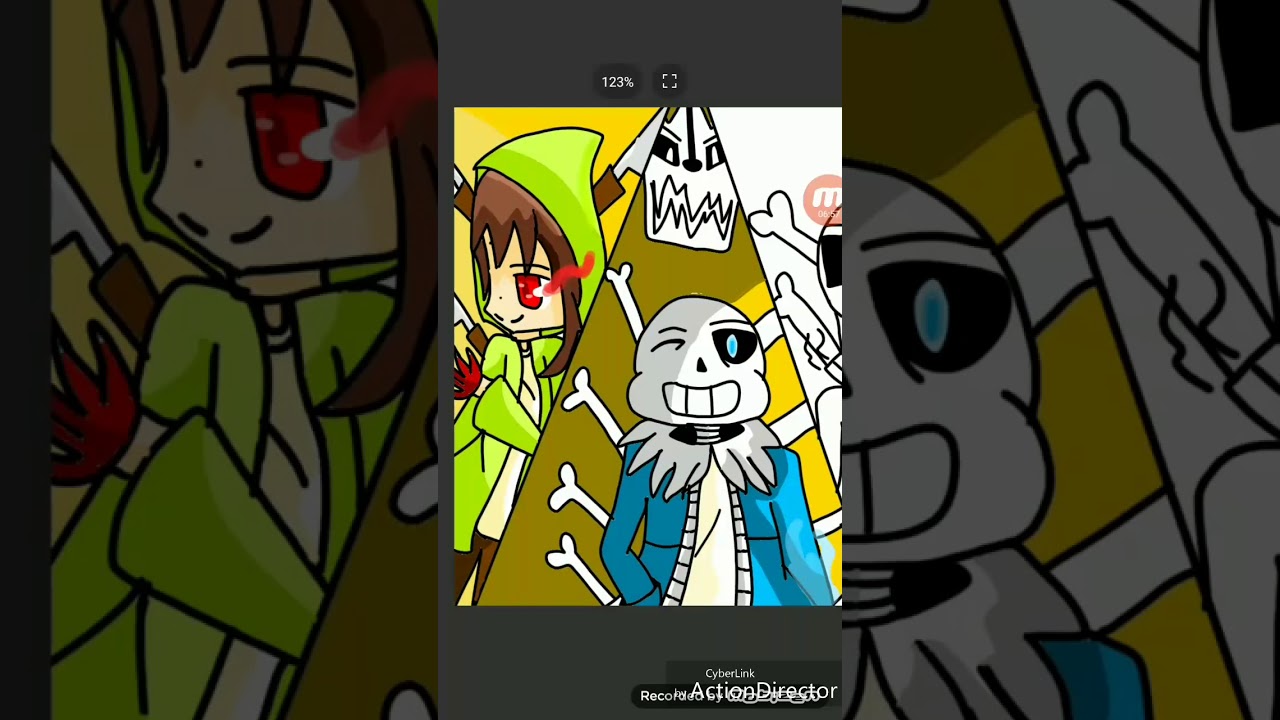 【SS Chara、UT Sans、US papyrus】畫畫EP. 2 - YouTube